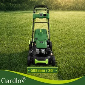 Benzínová sekačka DriveX PRO s pojezdem 196 cm³, 3,4 kW, 51 cm, 60 l koš