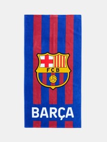 Sinsay - Bavlněná osuška se vzorem FC Barcelona - vícebarevná