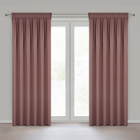 ZÁVĚS NA PÁSCE OLENA 140X270 CM TMAVĚ RŮŽOVÝ