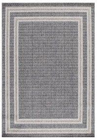 Ayyildiz, Kusový koberec Aruba 4901 grey – na ven i na doma, 60x100, šedá, chodba / předsíň