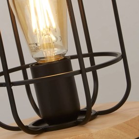 Stolní lampa Cage II s klecovým stínidlem