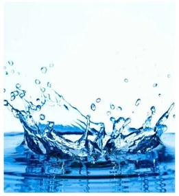 DIMEX | Vliesová fototapeta na zeď Voda MS-3-0235 | 225 x 250 cm | modrá, bílá