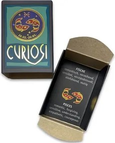 CURIOSI Kulaté puzzle Zvěrokruh: Ryby / 33 dílků / průměr 9 cm