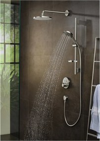 Hansgrohe Raindance Select S, sprchová sada 120 3jet PowderRain se sprchovou tyčí 65 cm, chromová, HAN-27654000