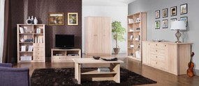 Trendy obývací nábytek FINEZJA sestava 3 Barevné provedení: Dub Sonoma