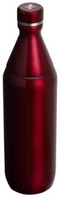 Vínová termoláhev z nerezové oceli 600 ml All Day Slim Bottle Garnet Shine – Stanley