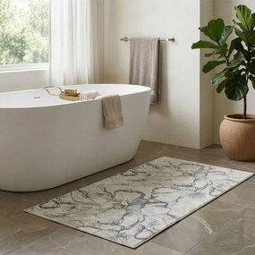 Koberec LOTUS 1 šedý / krémový