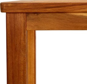 vidaXL Zahradní konzolový stolek 80x35x75 cm masivní akáciové dřevo [316405]