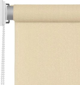 vidaXL Venkovní roletová žaluzie 90 % blokování UV 220 x 140 cm [43488] Barva: Béžová