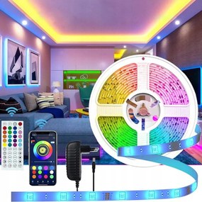 Rgb Led Pásek 15M Ledy 240V 24V s Dálkovým Ovládáním Extra silná Set Aplikace