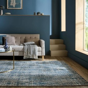 Modrý koberec 120x160 cm Lua Abstract – Flair Rugs