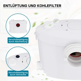 Přečerpávací stanice XPOtool – 400 W, 8,5 m, bílá (62738)