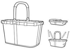 Košík Reisenthel Carrybag XS Dots