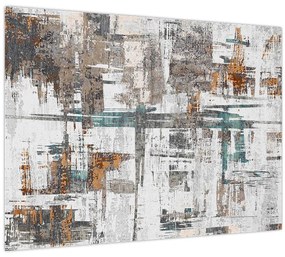 Obraz - Abstraktní tahy (70x50 cm)