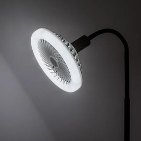 Rabalux 74031 - LED Stojací lampa s ventilátorem 1xE27/16W/230V
