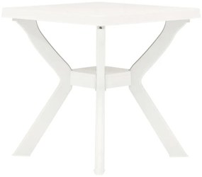 Bistro stolek bílý 70 x 70 x 72 cm plast,  48799 HangarStore.cz