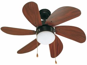 FARO PALAO 33185 31,8“ tmavě hnědá/mahagon Reverzní stropní ventilátor