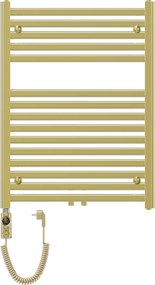 Mexen Hades, elektrické topné těleso 800 x 600 mm, 600 W, zlatá lesklá, W104-0800-600-2600-50