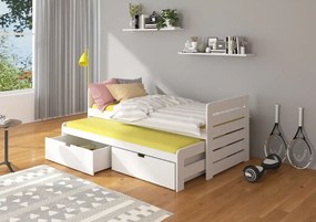 Postel dvojitá s matracemi TOMI 180x80
