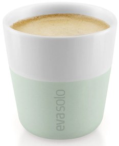 EVA SOLO Termošálky na espresso 80 ml 2 kusy šalvějově zelená
