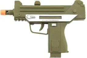 Dětský samopal 17,5 cm / Dětská zbraň / Plast / Světlo a zvuk / 2 barv