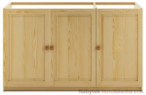 dřevěná dřezová kuchyňská skříňka KW111 pacyg