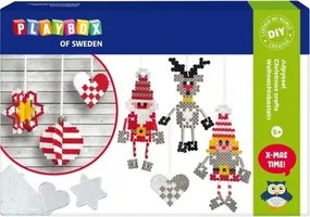 PLAYBOX Zažehlovací korálky 3D Vánoční ozdoby / 4000 ks / od 5 let