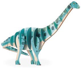 Janod Dřevěné 3D puzzle Dinosaurus Dino Triceratops