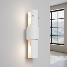 Sollux Lighting Nástěnné svítidlo FLASH 2 bílé