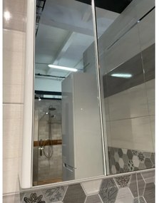 Kingsbath Eliba 60 zrcadlová skříňka do koupelny s LED osvětlením