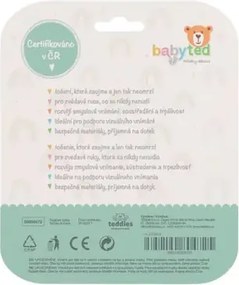 BABYTED Točáček Kytka / Silikon a plast / 9,5 cm / 0m+