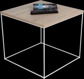 ADRK Furniture Konferenční stolek ELENA 50x50 CT-ELE-W-S