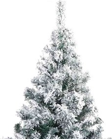 Umělý vánoční stromeček Bílá 180 cm PVC, ocel a plast 3396958