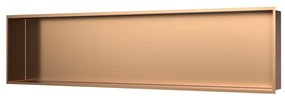 Vestavná polička SAT Aurum růžovozlatá 119x26 cm SATAURN12128BRG