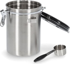 Vzduchotěsná dóza na kávu s klipem a odměrkou, 1700 ml