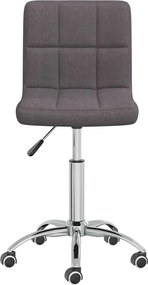 Otočná kancelářská židle taupe textil 334322