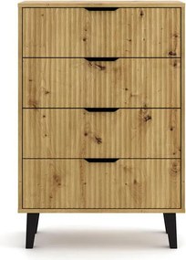 Komoda Borg Duo 4Š dub artisan