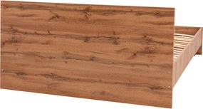 Postel 140x200 s roštem dub wotan Mortiz