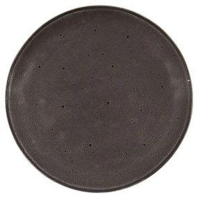 Dezertní talíř z kameniny průměr 20 cm RUSTIC House Doctor - tmavě šedý
