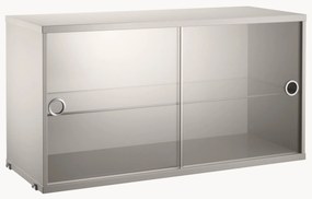 Vitrína's posuvnými skleněnými dvířky String System