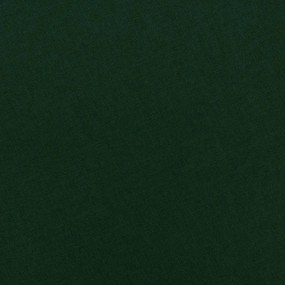 Křeslo s podnožkou tmavě zelené textil 320157