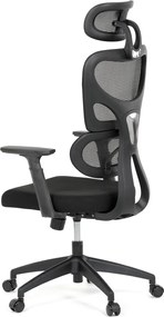 Ergonomická kancelářská židle LEXON - černá síťovina