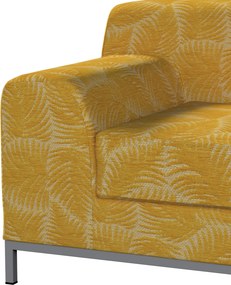 Potah na pohovku IKEA , levé provedení Kramfors 2-místná barva žlutá látka pletený vzor, vzorované