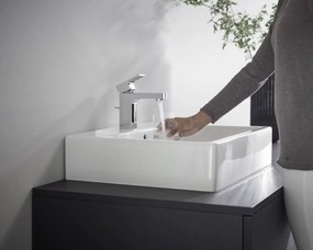 Hansgrohe Vernis Shape, umyvadlová baterie s výpustí, EcoSmart, chromová, 71561000
