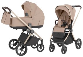 Dětský kočárek 2v1 CARRELLO Ultra CRL-6527 Floral Beige