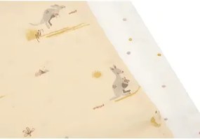Jollein Kangaroots / Ubrousek mušelínový / 3 ks / 31×31 cm / 100% bavl