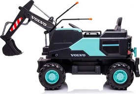 LEAN CARS Elektrické rypadlo Volvo DK-VE888 na baterie, modré