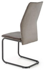 Jídelní židle Roel, šedá / černá