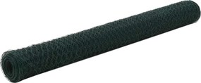 Pletivo ke kurníku ocel PVC vrstva 25 x 1,2 m zelené 143269