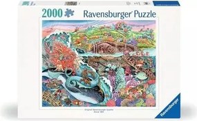 Ravensburger Puzzle: Příběhy z hlubin / 2000 dílků / od 14 let